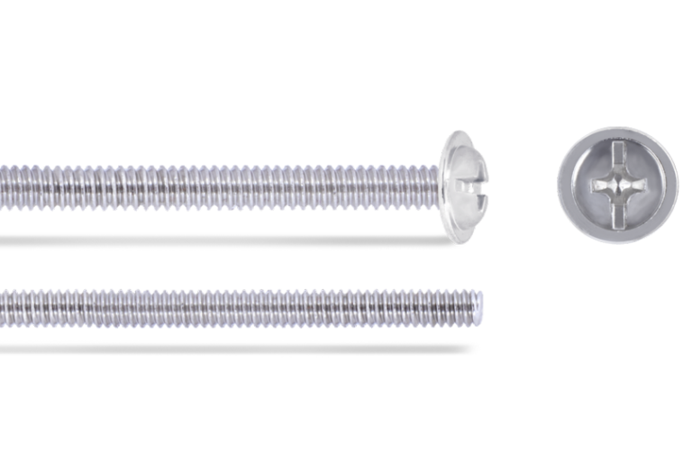 SS Pan Phillips Combination with Washer - Sunrise Fasteners